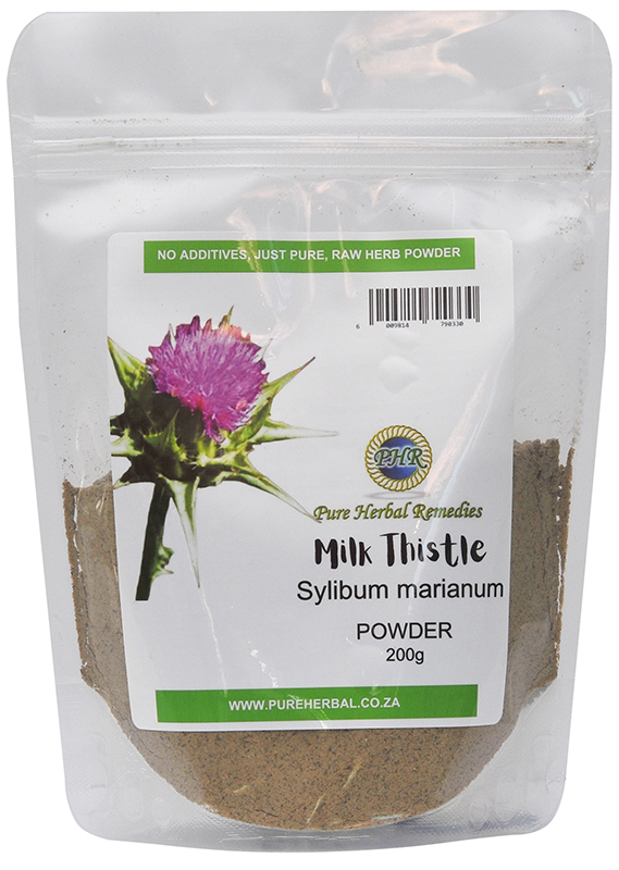 Buy Pure Herbal Remedies Milk Thistle Powder Online | Faithful to Nature