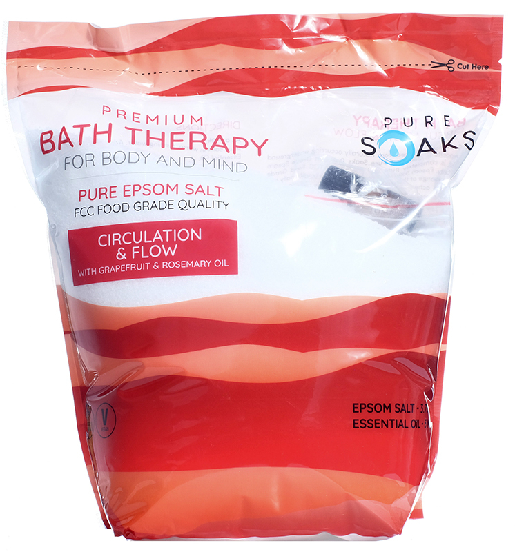 Buy Pure Soaks Bath Therapy Salts - Circulation & Flow 3.75kg Online ...