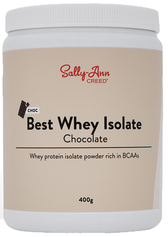 Buy Sally-Ann Creed Best Whey Isolate Chocolate Online | Faithful to Nature