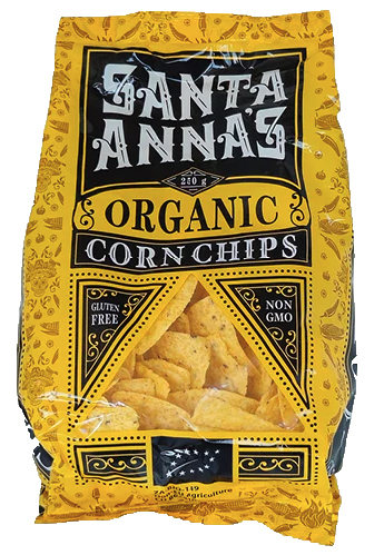 Buy Santa Anna's Organic Corn Chips, 250g Online | Faithful to Nature