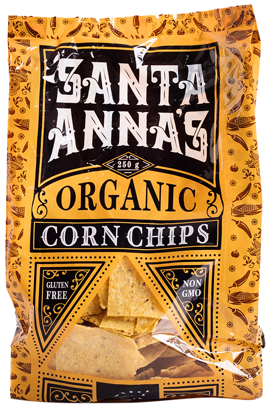 Buy Santa Anna's Organic Corn Chips, 80g Online | Faithful to Nature