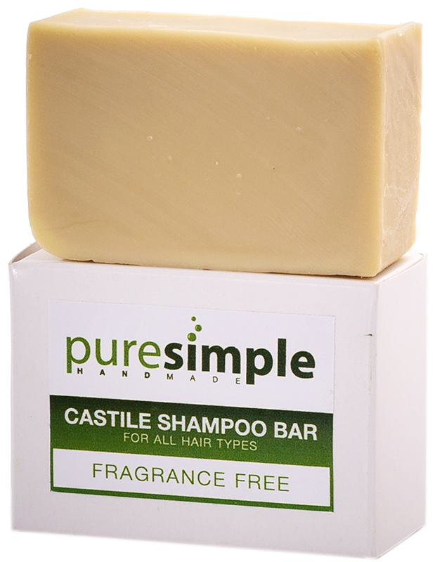 Buy Pure Simple Shampoo Bar Fragrance Free Online | Faithful to Nature
