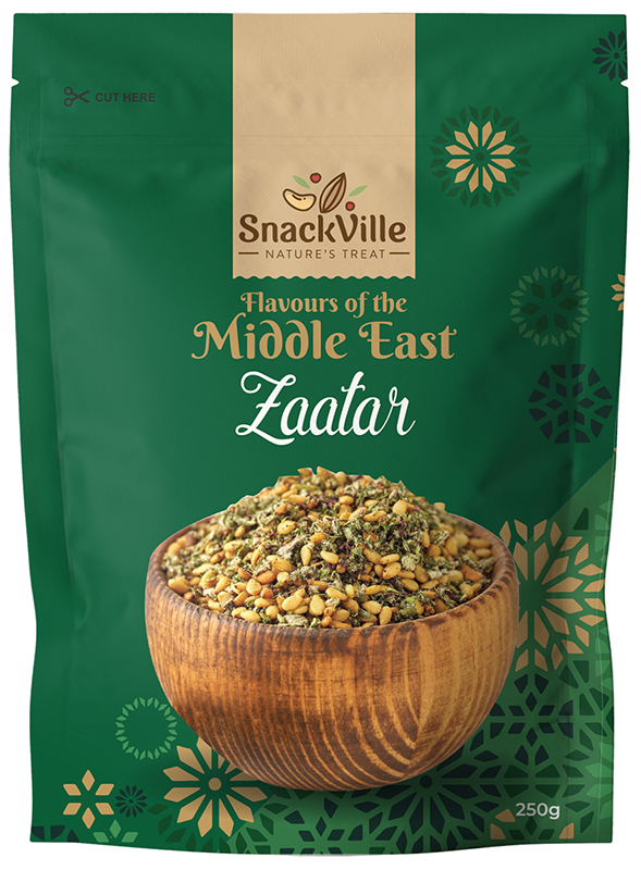 Buy Snackville Za'atar Online | Faithful to Nature