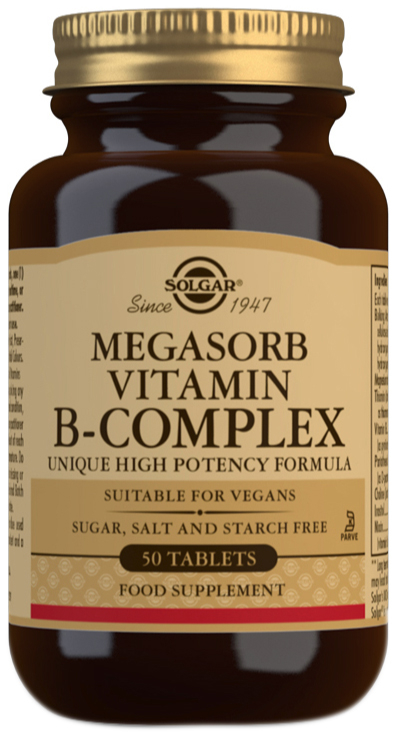 Buy Solgar Megasorb B-Complex Online | Faithful to Nature