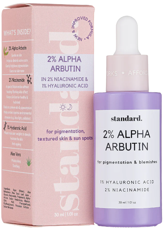 Buy Standard Beauty 2% Alpha Arbutin Serum Online | Faithful to Nature