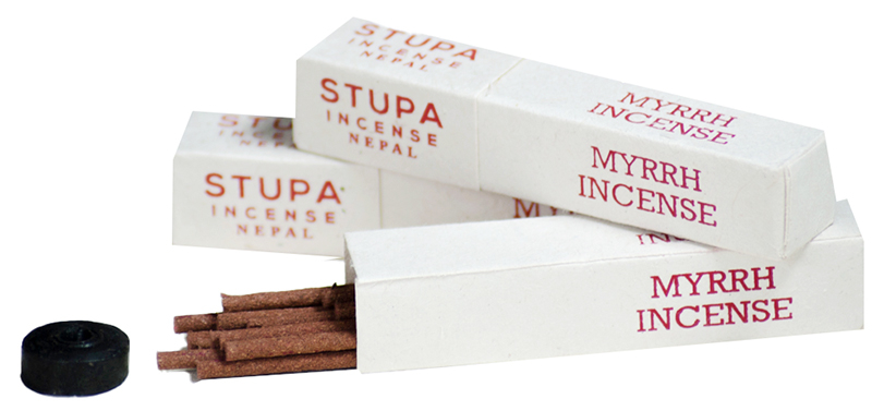 Buy Stupa Myrrh Stick Incense Online | Faithful to Nature