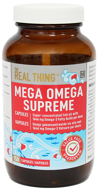 Buy The Real Thing Mega Omega Supreme 150's Online | Faithful to Nature
