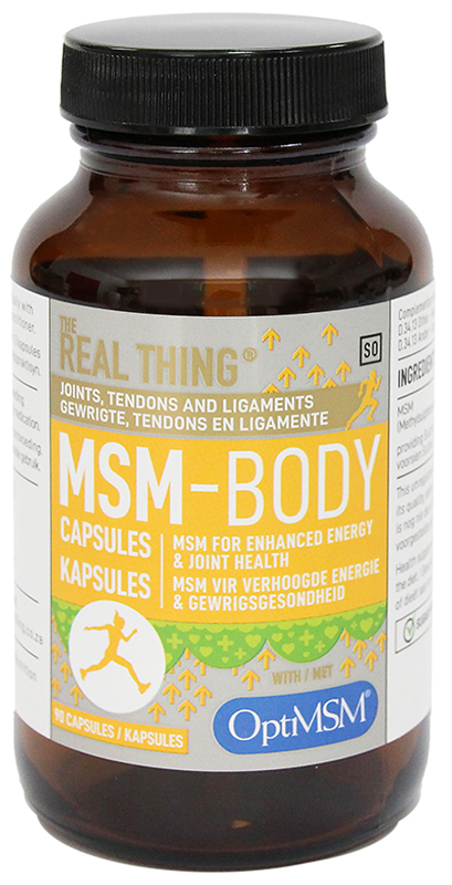 Buy The Real Thing MSM-Body Online | Faithful to Nature