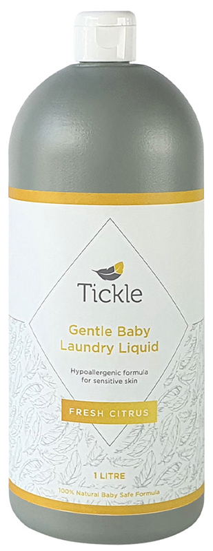 Buy Tickle Hypoallergic Baby Laundry Liquid - Orange & Mint - 1L Online ...