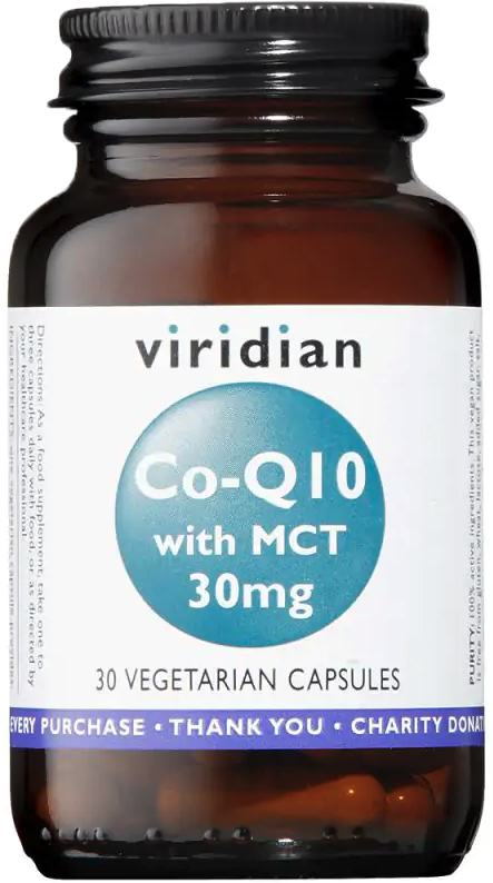 Buy Viridian Co-enzyme Q10 With MCT Caps Online | Faithful to Nature