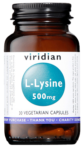Buy Viridian L-Lysine 30 Capsules Online | Faithful to Nature